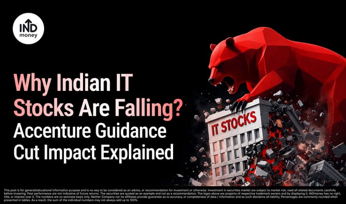 Why Indian IT Stocks Are Falling: Accenture Guidance Cut Impact Explained